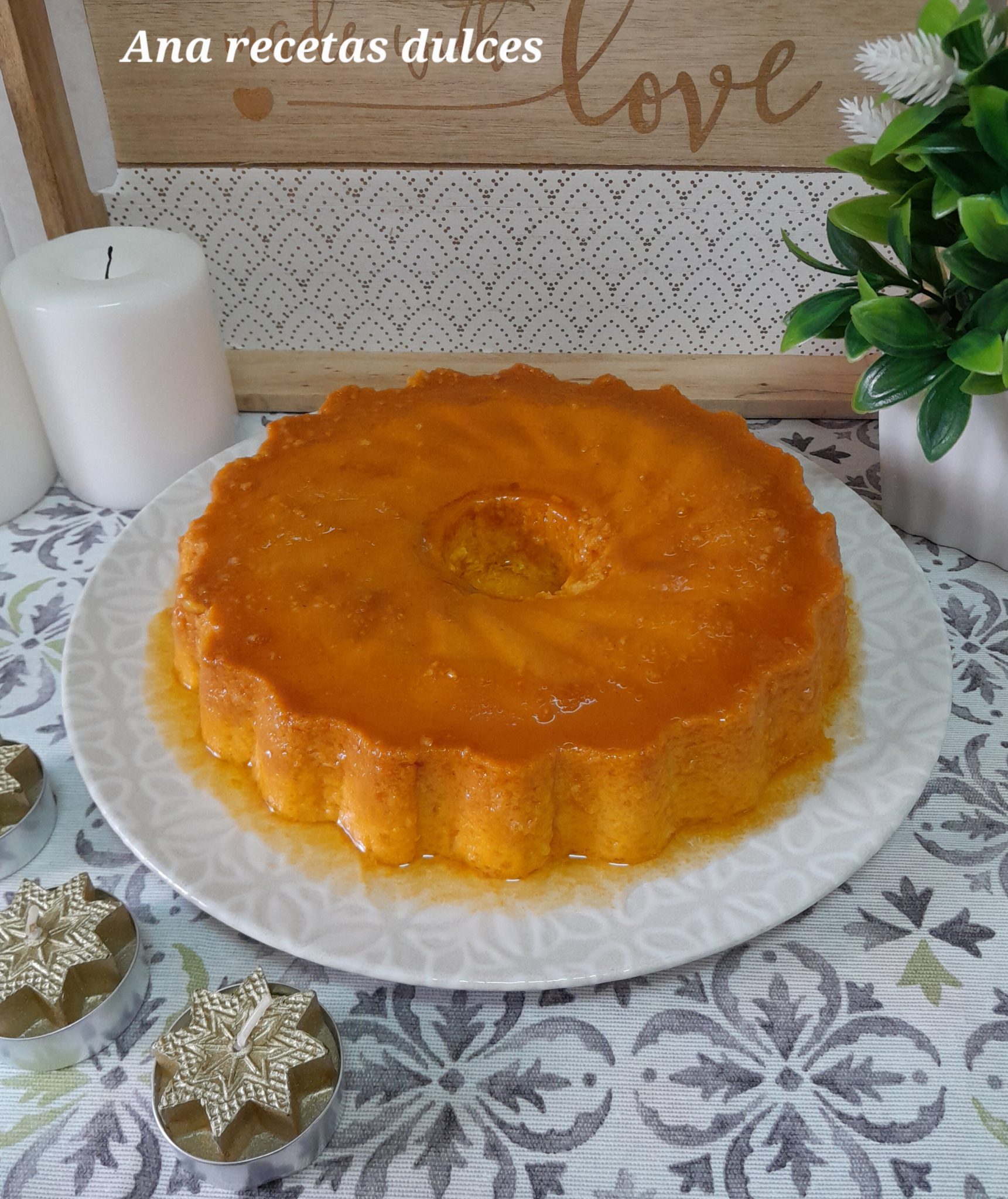 Flan De Calabaza Muy Facil De Hacer Ana Recetas Dulces