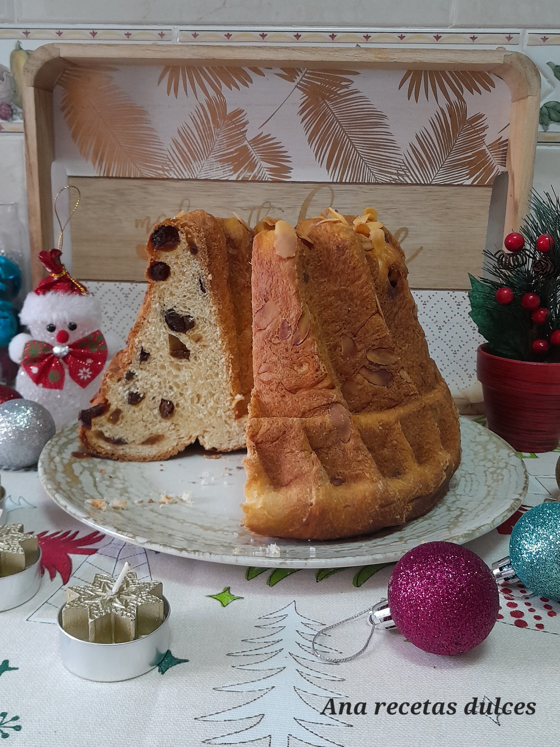 Pan dulce de Navidad (kugelhopf) - Ana Recetas Dulces