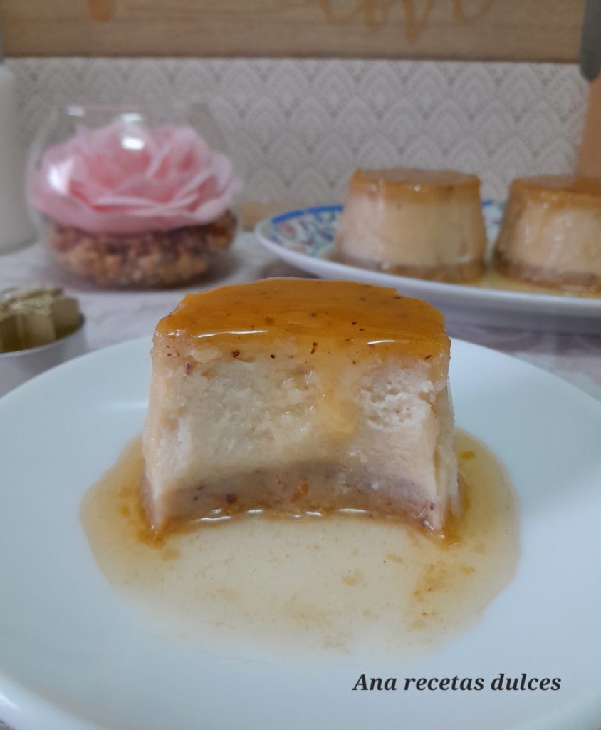Flan de polvorón (un postre fácil y rico) - Ana Recetas Dulces