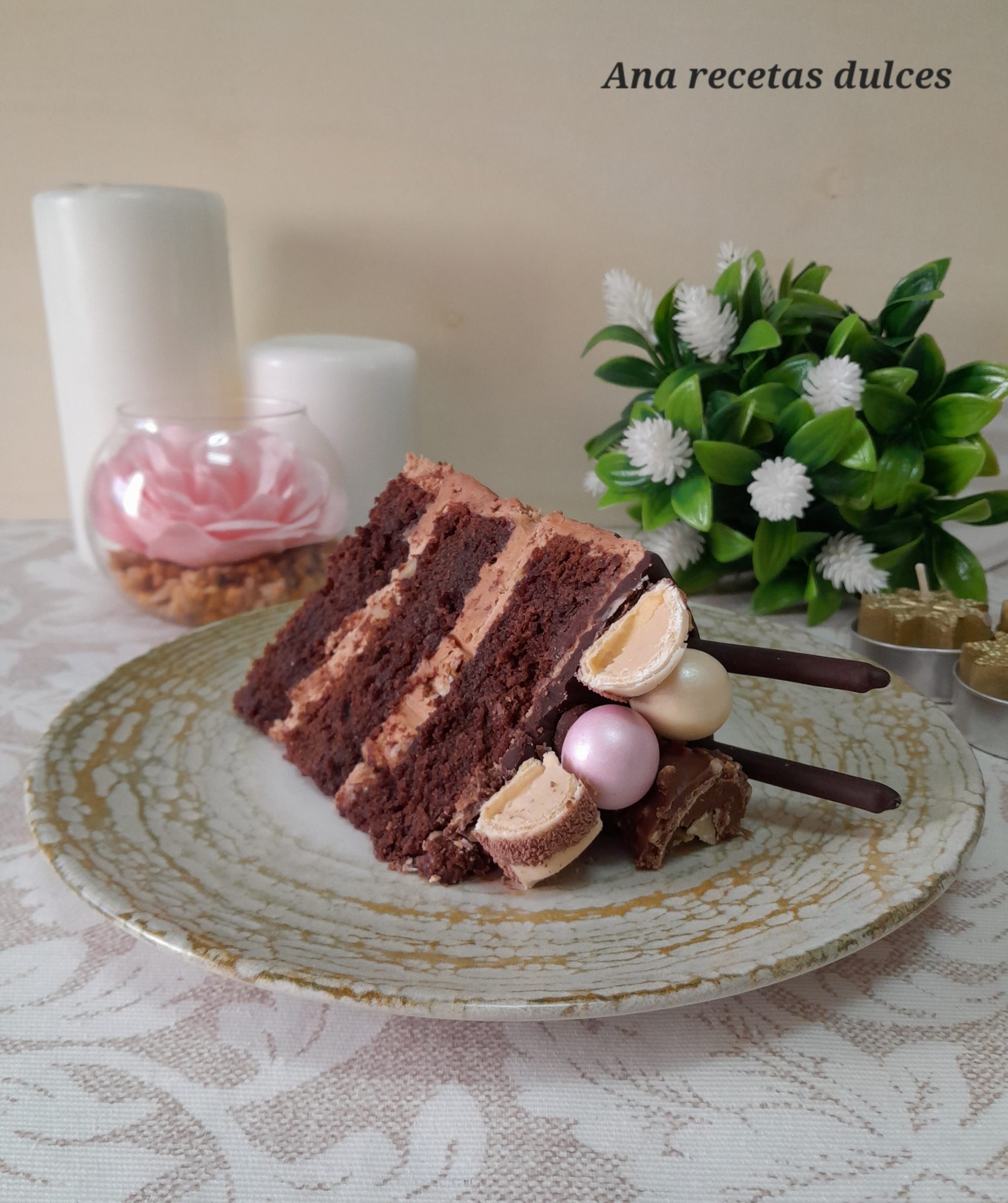 Drip cake de nutella (pastel de nutella) - Ana Recetas Dulces