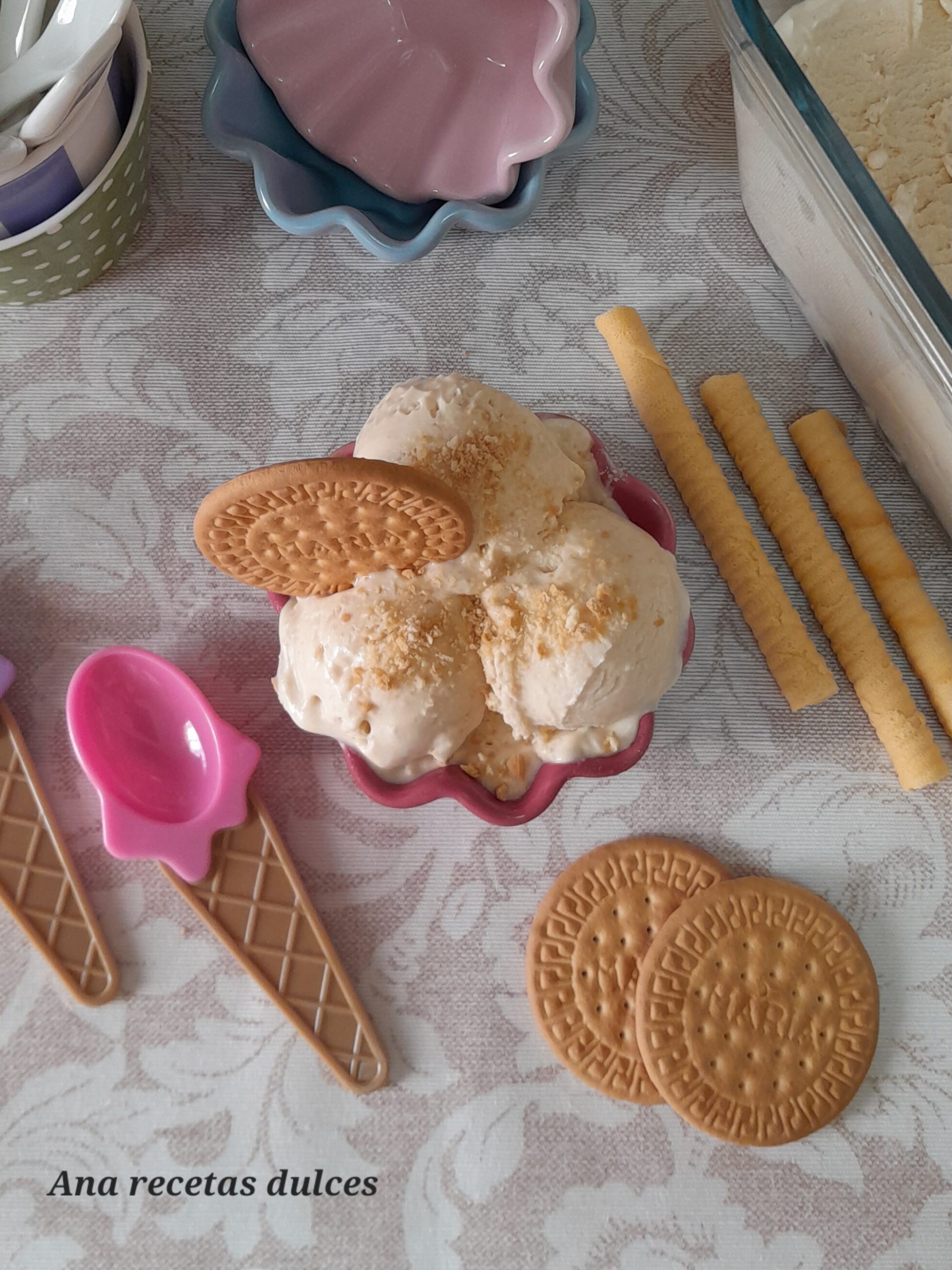Helado De Galletas María Muy Fácil De Hacer Ana Recetas Dulces