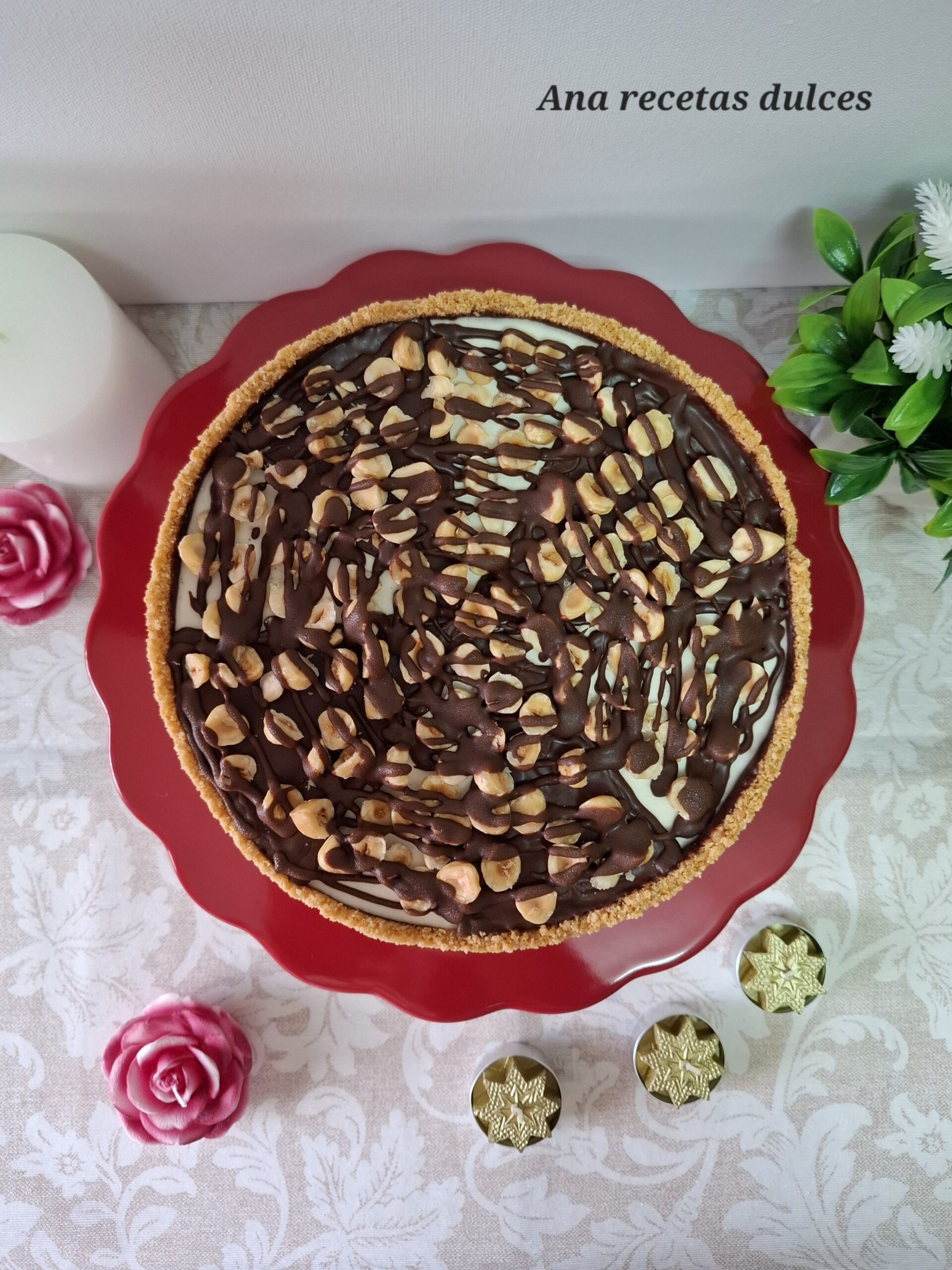 Tarta helada cornetto (muy fácil de hacer) - Ana Recetas Dulces